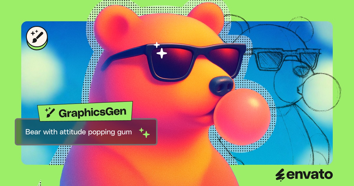 AI Graphic Generator – Create Visuals Fast | Envato GraphicsGen